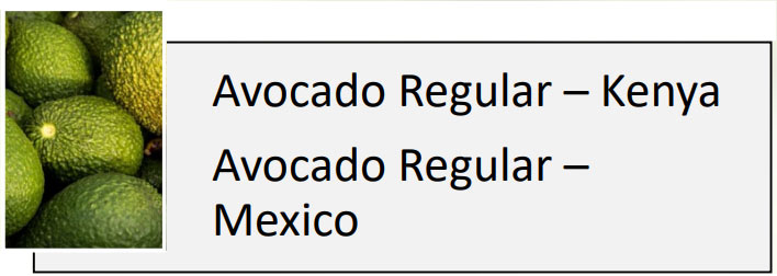 Avocado Regular - AMEXY GT. Distributor & Supplier in Seychelles ...